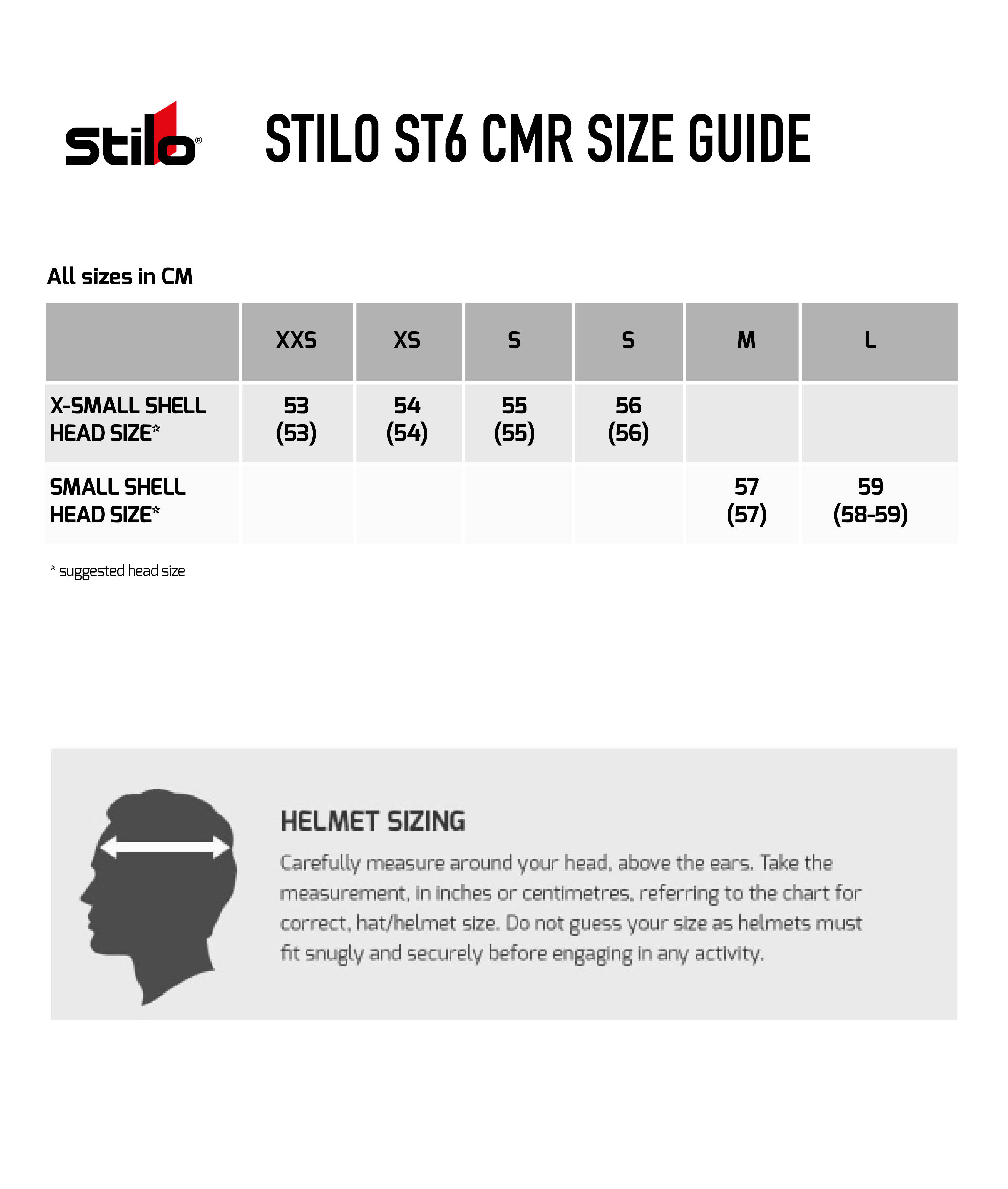 Stilo ST6 CMR Lite Carbon Kart Helmet | Harris Race Radios