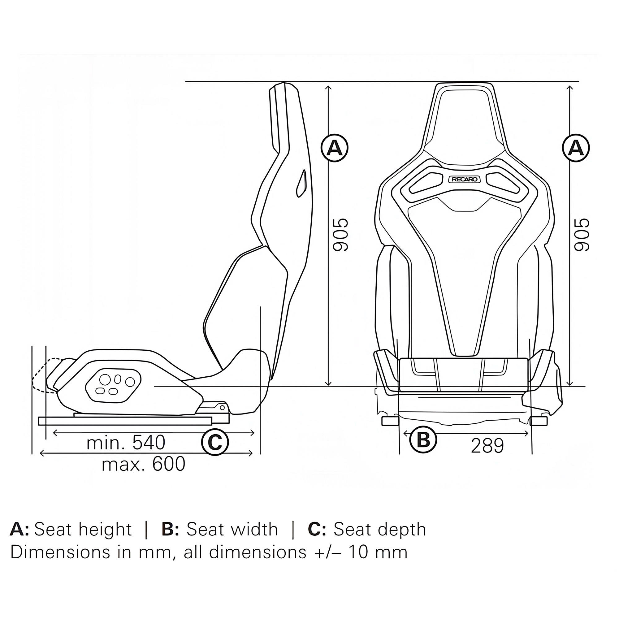 Buy Recaro Sport C Seat | Demon Tweeks