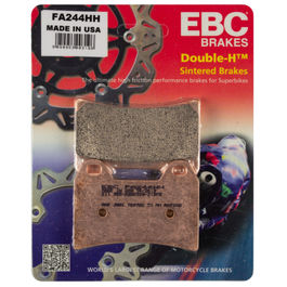 Buy EBC Brakes Double-H Series Sintered Motorcycle Brake Pads - FA244HH ...