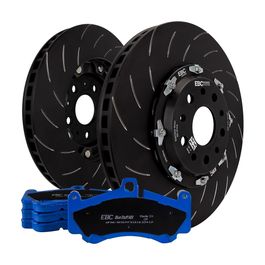 Buy EBC Brakes Swept Groove 2-Piece Fully Floating Disc Kit With ...