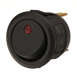 Buy Automotive Plumbing Solutions Round Mini Rocker Switch With LED ...