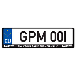 Buy Auto-Style WRC Number Plate Surround | Demon Tweeks