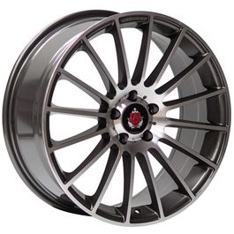 Buy AXE EX23 Alloy Wheels in Gunmetal/Polished Set of 4 | Demon Tweeks