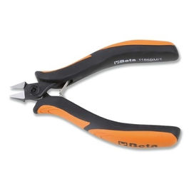 Buy Beta Diagonal Flush Cutting Nippers, Slim Tapering Bi-Material Handles - 1186BM | Demon Tweeks