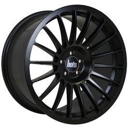 Buy Bola B14 Alloy Wheels in Black Matt Set of 4 | Demon Tweeks