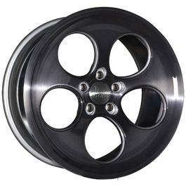 Buy Bola B5 Alloy Wheels in Black Brushed Face Set of 4 | Demon Tweeks
