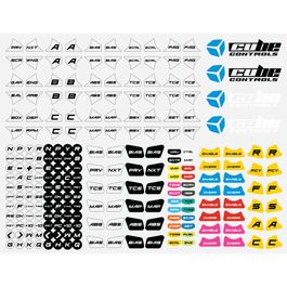 Buy Cube Controls Stickers For F-PRO Steering Wheel - STISETFPRO ...