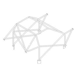 Buy Custom Cages Multi Point Weld In Competition Roll Cage - P924/02 ...