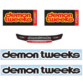 Buy Demon Tweeks Single Seater Sticker Pack - Black - SSSBLK/24/AKN ...