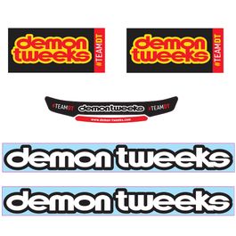 Buy Demon Tweeks Single Seater Sticker Pack - White - SSSW/24/AKN ...