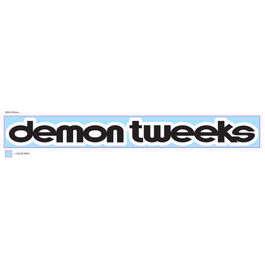 Buy Demon Tweeks Sticker Black / White 800mm x 90mm - DTLONGBLACK ...