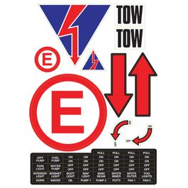 Buy Demon Tweeks Decal Sheet - MSADC1-KIT/AKN | Demon Tweeks