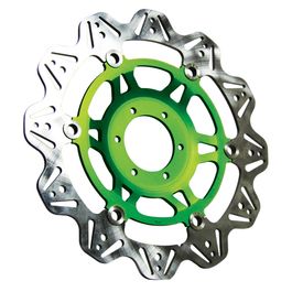 Buy EBC Brakes Vee-Series Green Hub Motorcycle Brake Disc - VR4154GRN ...