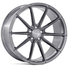 Buy Ispiri Wheels FFR1 Alloy Wheels In Full Brushed Carbon Titanium Set ...
