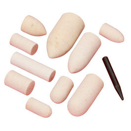 Buy Metal Finishing Supplies Standard Unmounted Mini Felt Bob Kit - UFBK | Demon Tweeks