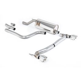 Buy Milltek Resonated 2.37" Maxton Designs Dual Outlet GPF Back Exhaust ...