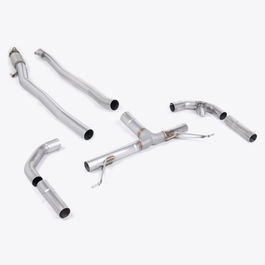 Buy Milltek Non-Resonated 3" Cat Back Exhaust System - Valved with Back ...