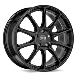 Buy OZ Racing HyperXT HLT Alloy Wheels In Gloss Black Set Of 4 | Demon Tweeks