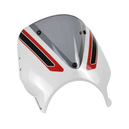 Buy Pyramid Motorcycle Fly Screen - 26660D | Demon Tweeks