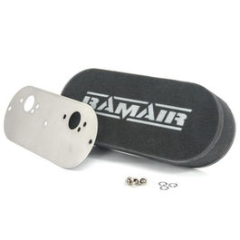 Buy Ramair Bolt On Air Filter For Twin Carburettors / ITBs | Demon Tweeks