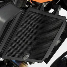 Buy R&G Racing Radiator Guards - RAD0228BK | Demon Tweeks