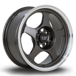 Buy Rota Slipstream Alloy Wheels in Gunmetal with Polished Lip Set of 4 ...