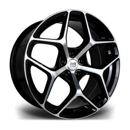 Buy Riviera Victus Alloy Wheels In Black Machined Set Of 4 | Demon Tweeks
