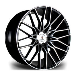 Buy Stuttgart ST8 Alloy Wheels In Black Polished Set Of 4 | Demon Tweeks
