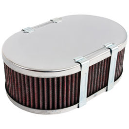 Buy Aldon Automotive Weber DCOE Chrome Air Filter | Demon Tweeks