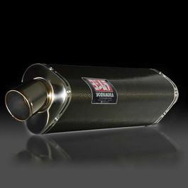 Buy Yoshimura Tri-Oval Bolt On - Carbon Silencer - 1108462 | Demon Tweeks