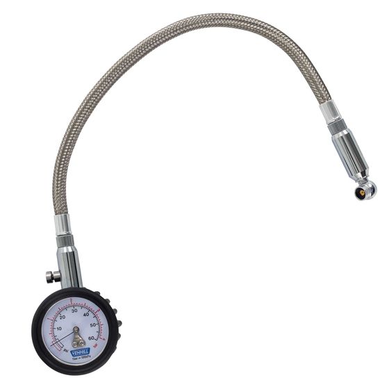 AWELTEC Tire Pressure Gauge 0-60 PSI - Heavy Duty Tire Gauge High ...